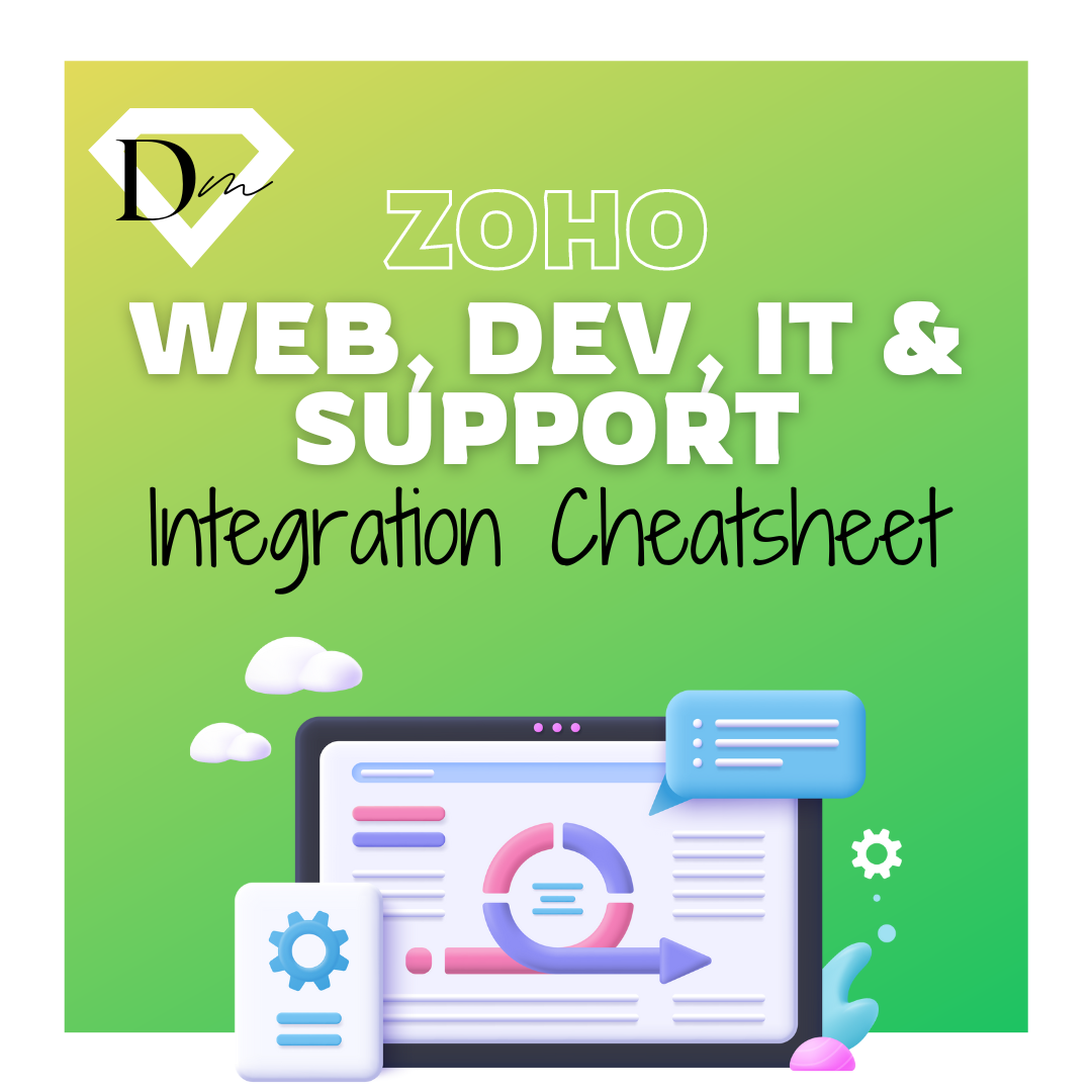 Zoho Web & IT Cheatsheet - Diamond Minds Digital